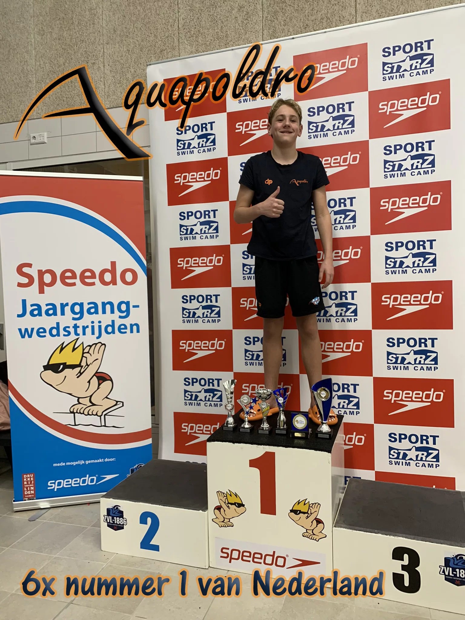 Speedo Jaargangwedstrijden 2024 (6x GOUD🥇) - Tim Slagers